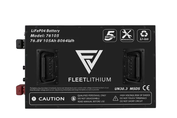 76 Volt 105 AH Fleet Lithium Battery | Oceanside Golf Cars