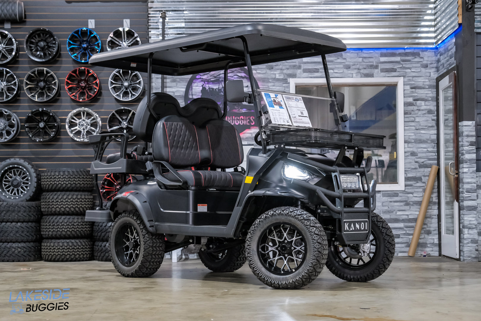 2024 Kandi EV -4 Passenger Electric Golf Cart | Oceanside Golf Cars